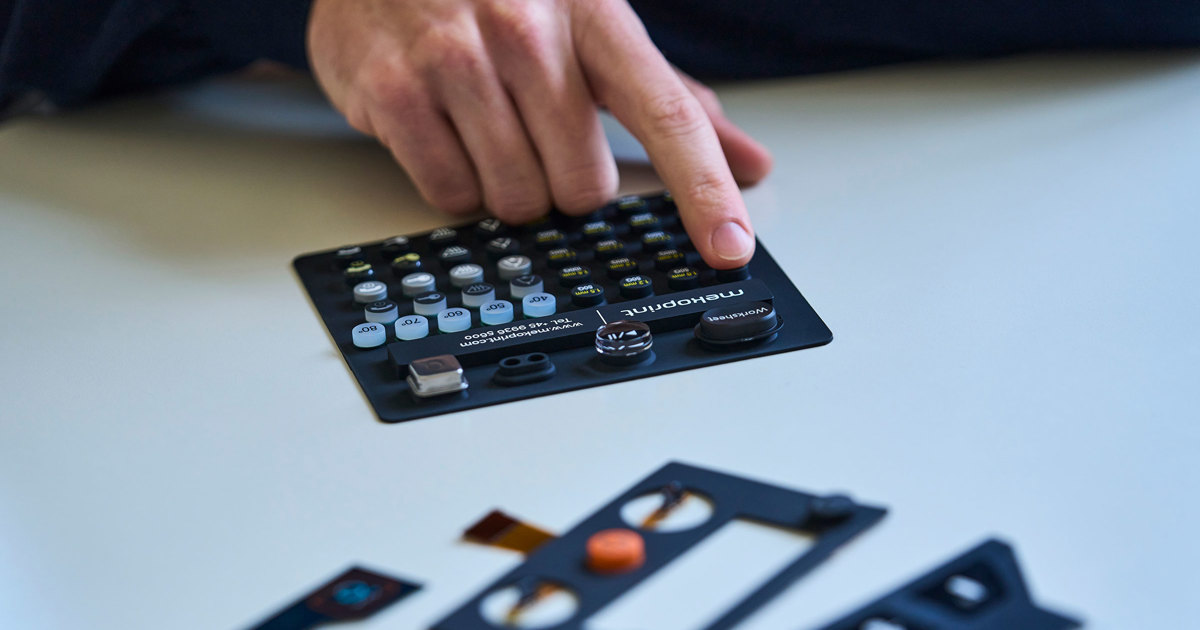 Tactile feedback in industrial keypads | Mekoprint